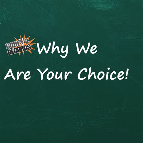 Code3 Choice Code 3 Records