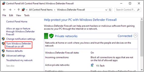 How To Turn Off Windows Defender Firewall On Windows My Microsoft Office Tips