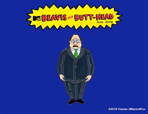 Beavis And Butt Head Principal Mcvicker Enamel Pin Etsy