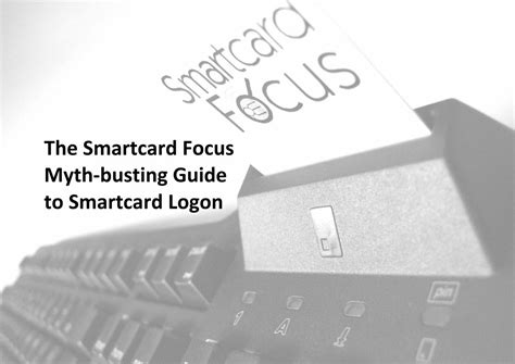 Pdf The Smartcard Focus Myth Busting Guide To Smartcard Logon · The Server Infrastructure Can