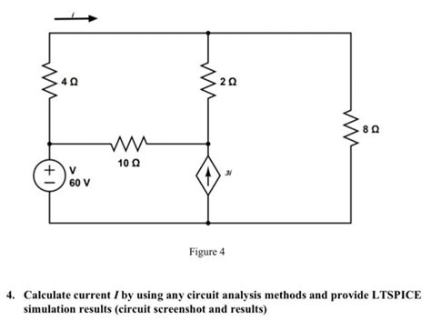 solved w 4 Ω 20 8Ω 10 Ω v 60 v figure 4 4 calculate
