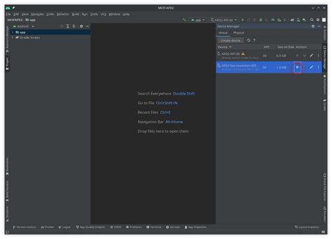 AndroidStudioEmulator GUIconfig Android Studio Emulator GUI Configuration