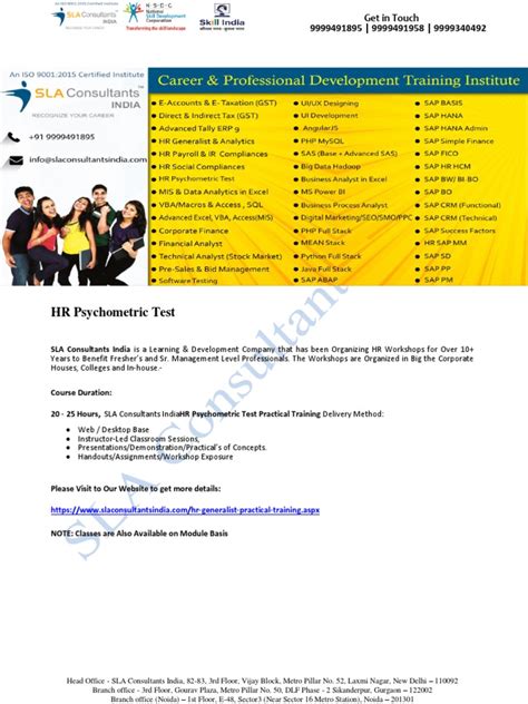 Hr Psychometric Test Pdf Download Free Pdf Psychometrics Psychology