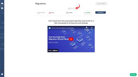 get started with project management migration service