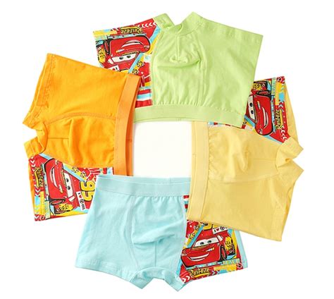 Badubg Комплект детски гащи за момчета 4 броя в кутия Badubg