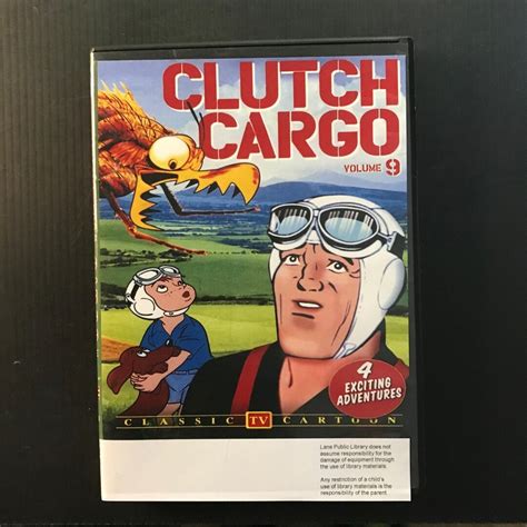 Clutch Cargo Dvd 1959 Classic Tv Cartoon Volume 9 4 Adventures Etsy