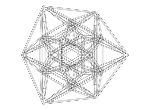3mf File Wireframe Shape Geometric 24 Cell 🎨・design To Download And 3d Print・cults