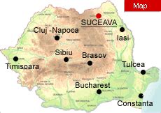 Suceava Map