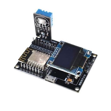 Placa ESP Sensor De Umidade E Temperatura DHT E Display OLED MakerHero