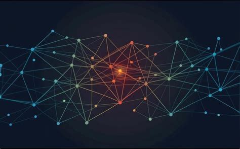 Premium Photo Abstract Polygonal Vector Science Background With Connecting Dots And Lines