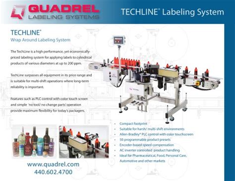 All Quadrel Labeling Systems Catalogs And Technical Brochures