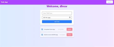 Mernstack Webdevelopment Fullstackdeveloper Todoapp Reactjs