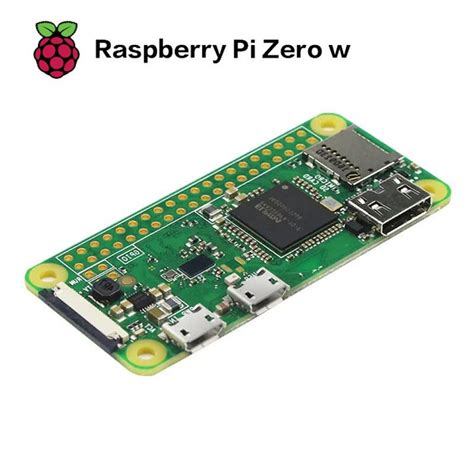 Raspberry Pi Zero W микрокомпьютер расбери малина разработочная плата купить с доставкой по