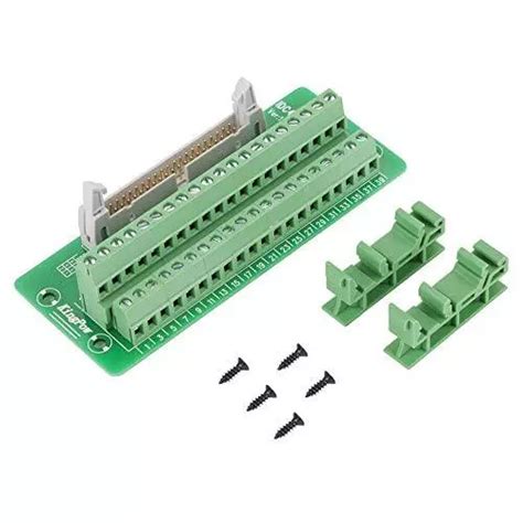 Idc40p Scheda Di Breakout Interfaccia Plc A 40 Pin Con Staffa