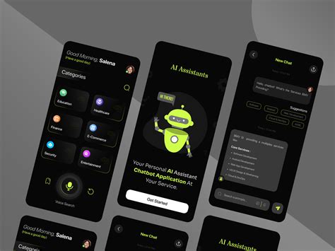 ai chatbot mobile app by bmv system integration pvt ltd on dribbble