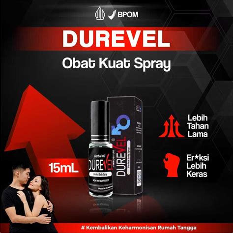Jual Durevel Obat Kuat Semprot Pria Tahan Lama Oles Spray Tahan Lama Asli Herbal Original Bpom