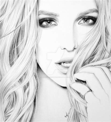 Britney Spears Drawing At Paintingvalley Com Explore Collection Of Britney Spears Drawing