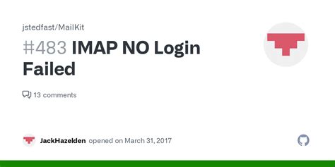 IMAP NO Login Failed Issue Jstedfast MailKit GitHub