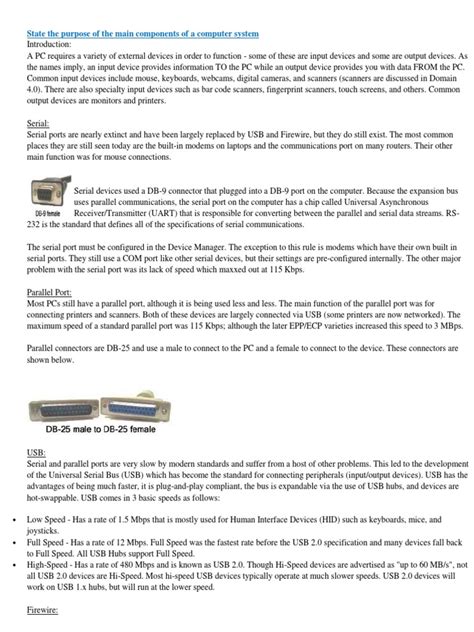 Computer Science Pdf Random Access Memory Printer Computing