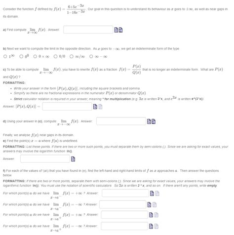 Solved Consider The Function F Defined By