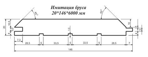 Имитация бруса