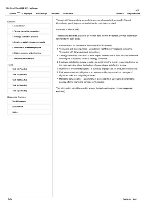 Yexmarine Q March June SBL Question Paper SBL March June Syllabus Of Symbol