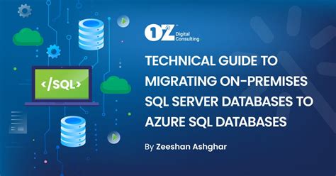 a technical guide to migrating on premises sql server databases to