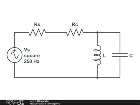 Rlc Parallel Circuitlab