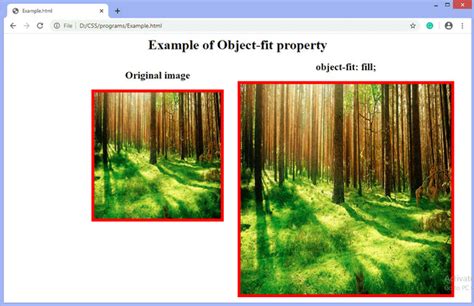 Css Object Fit属性用法及代码示例 纯净天空