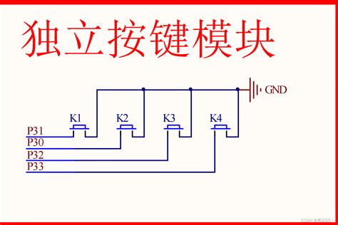 Stc89c52单片机独立按键控制灯的亮（不同的亮法）89c52按钮控制一个灯亮和灭 Csdn博客