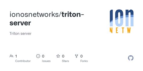 GitHub Ionosnetworks Triton Server Triton Server