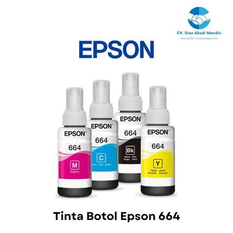 Tinta Botol Epson Yellow