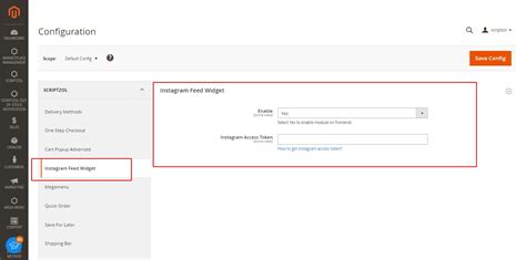magento 2 instagram feed widget user guide scriptzol