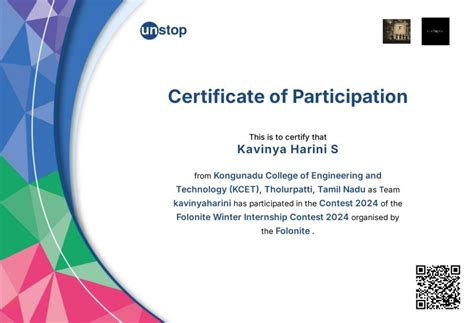 Kavinya Harini S On Linkedin Internship Contest Professionaldevelopment Learning