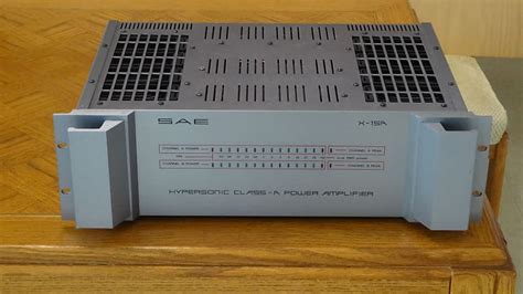 Sae Hypersonic Class A Power Amplifier Silver Reverb