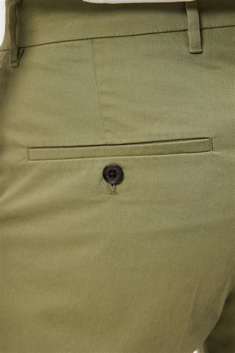 Lois Cloud Satin Pants Oil Green Jlindeberg