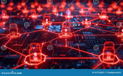 Effective Network Security Measures Involving Digital Locks And Firewalls To Protect Against