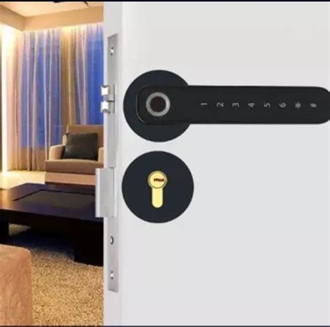 Mortise Rfid Bedroom Door Lock Fingerprint Passcode Key Wifi Stainless Steel Digital Keypad At