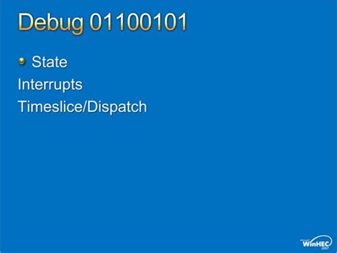 Driver Debugging Basics Ppt