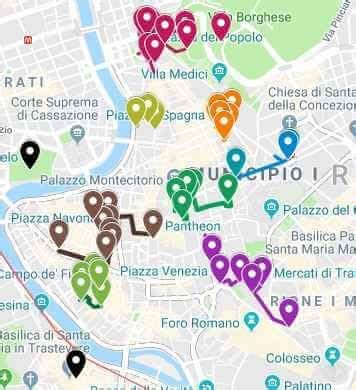Rome Walking Tour 15 Self Guided Tours With Map And Attractions