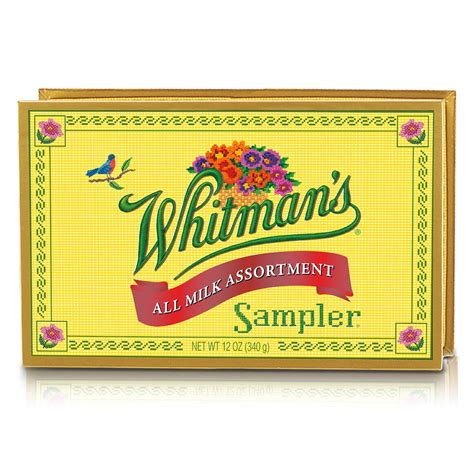 Whitmans Sampler All Milk Chocolate Assortment 12 Ounce