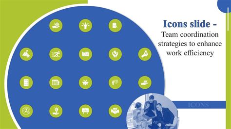Icons Slide Team Coordination Strategies To Enhance Work Efficiency Ppt Sample