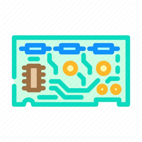 Circuit Board Integration Deep Learning Neuralnetworks Icon
