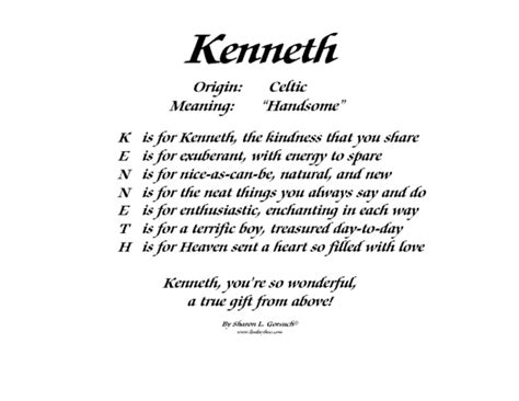 Kenneth Name