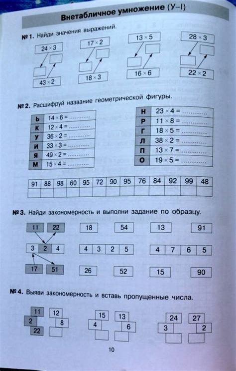 Книга Математика 2 3 классы Тетрадь практикум Внетабличное умножение и деление ФГОС Юлия