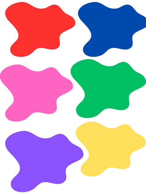 Colour Blobs Pdf