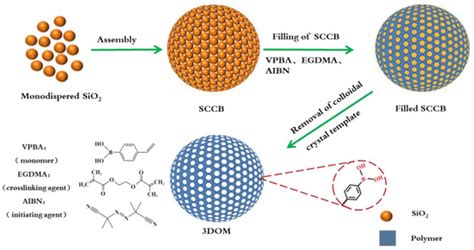 Synthesis And Characterization Of Boronate Affinity Three Dimensionally Ordered Macroporous