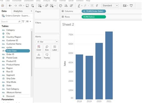 How To Set Up A Date Granularity In Tableau By Priyanka Sahu Medium