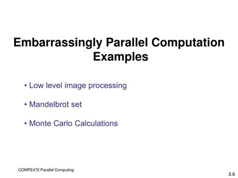 Ppt • Embarrassingly Parallel Computations • Partitioning And Divide And Conquer Strategies