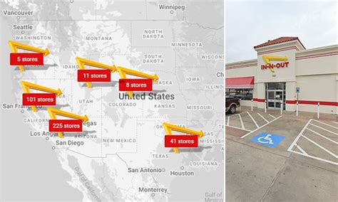 In And Out Burger Locations In N Out Expansion Burger Chain Eyes